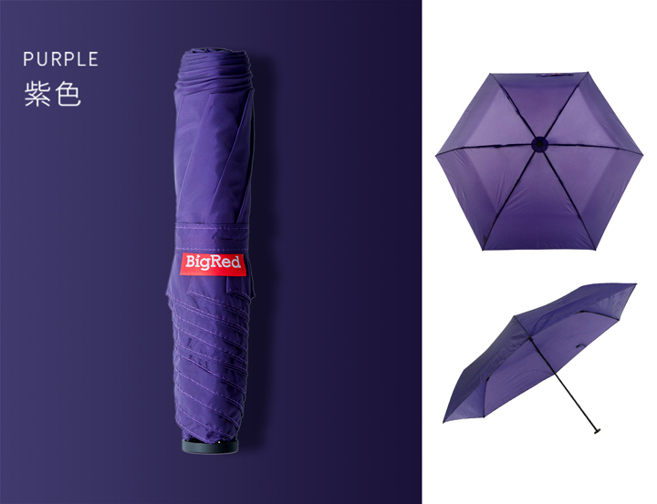 《BigRed 極度輕》19吋手開折傘-雨傘王UmbrellaKing，全台雨具專業品牌
