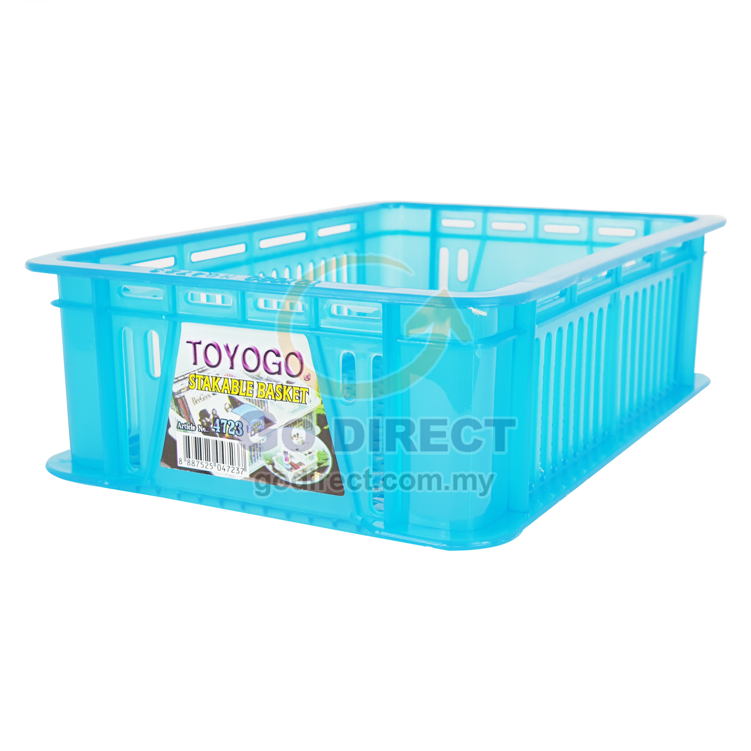 TOYOGO Plastic Stackable Basket (4723) Malaysia