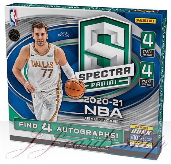 NBA 2020-21 Panini Spectra Hobby 光譜系列 籃球卡 卡盒