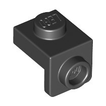 LEGO零件 托架 1x1 - 1x1 36841 黑色 6299338