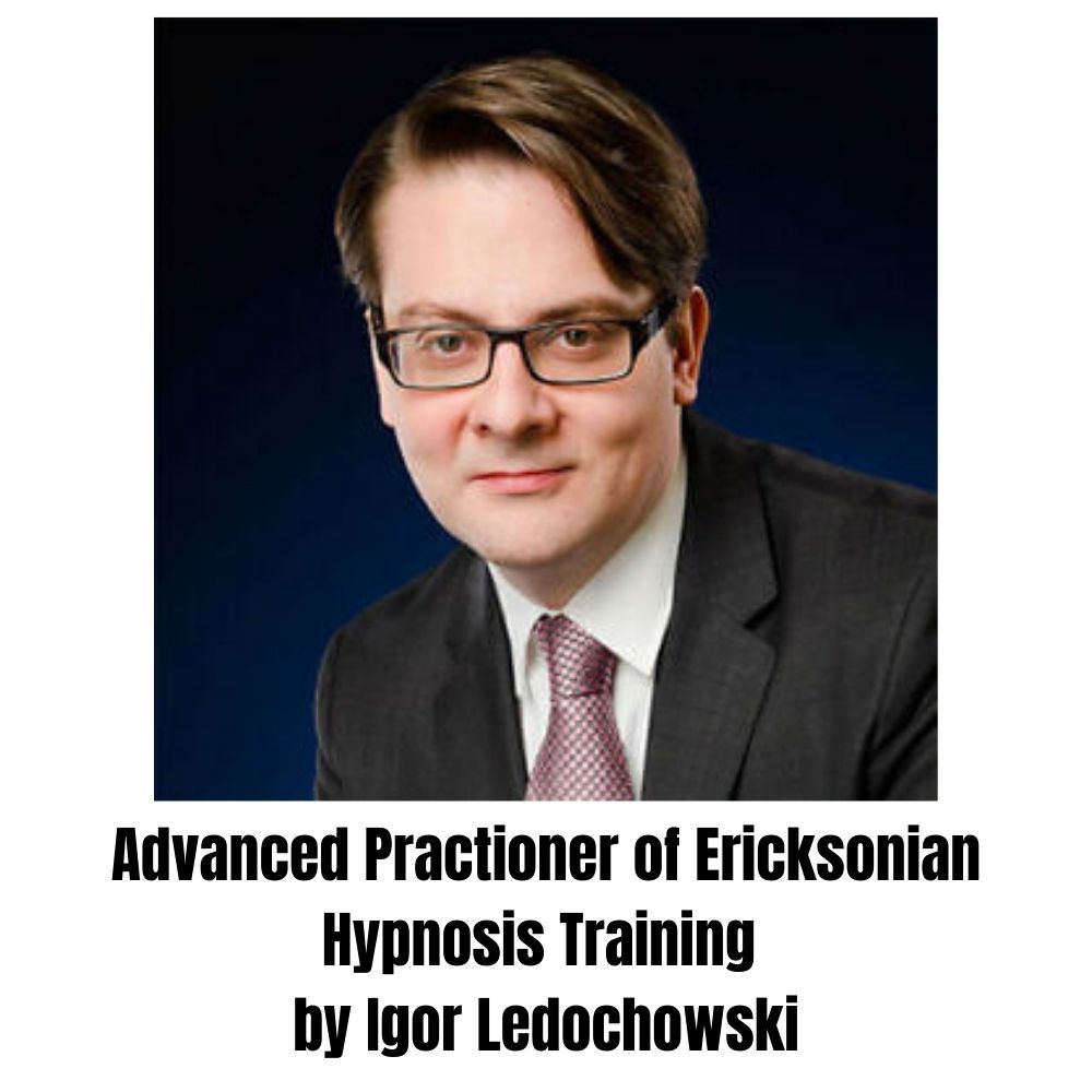 Advanced Practioner of Ericksonian Hypnosis Training by