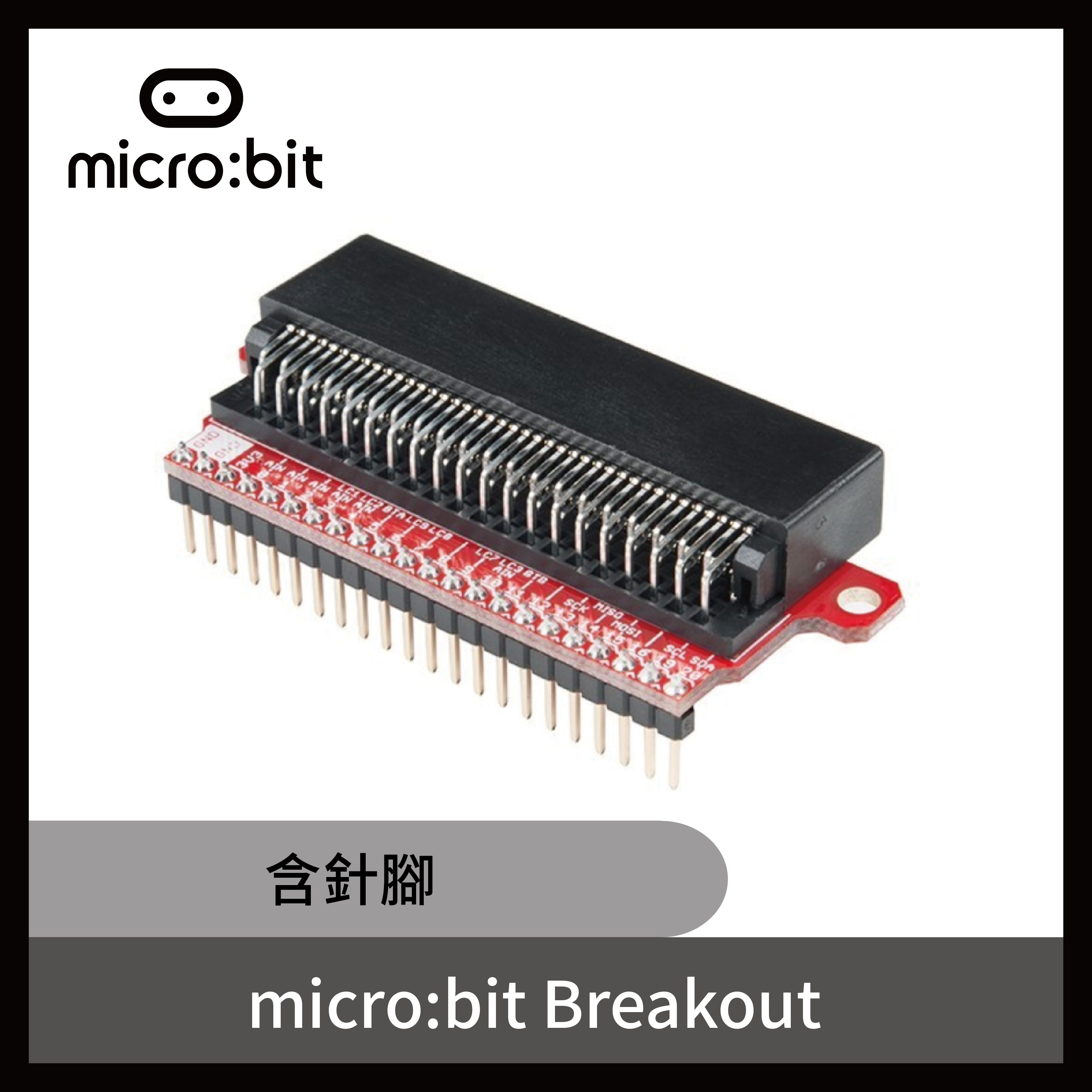 micro:bit Breakout (含針腳)