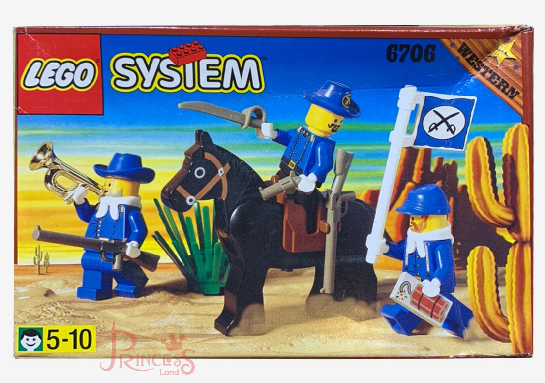 公主樂糕殿 LEGO 絕版 1997年 6706 牛仔 西部 騎兵士兵 騎兵上校巡邏 Frontier Pat