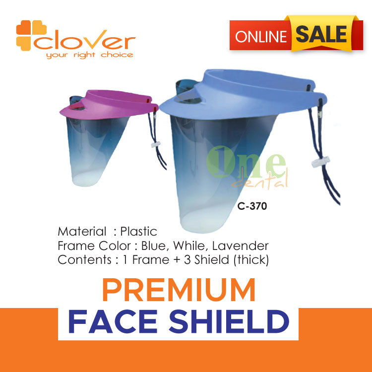 Face Shield Kit with 3 refill shields