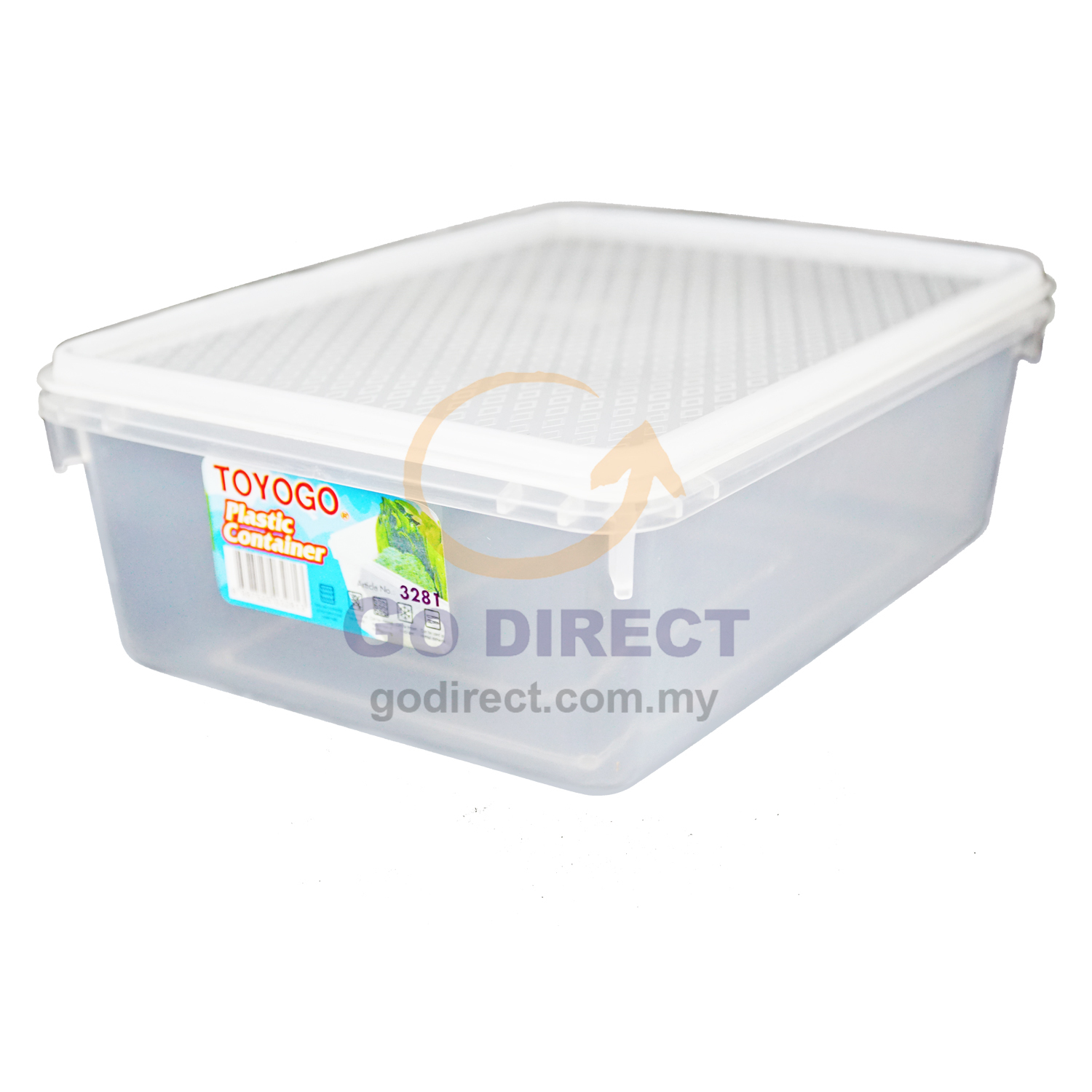 TOYOGO Plastic Diamond Container (3281) Malaysia