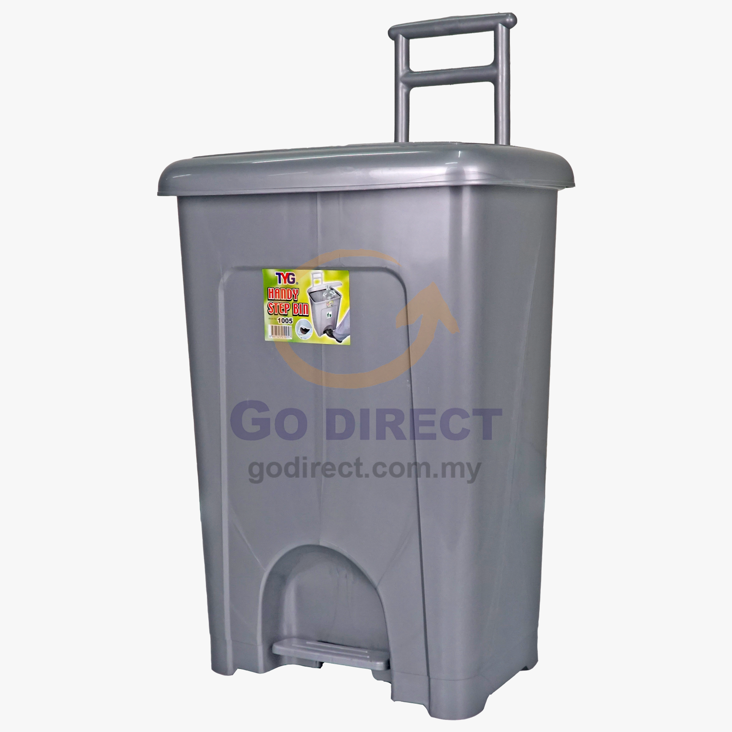 TOYOGO 37L Plastic Step Dustbin (1005) Malaysia