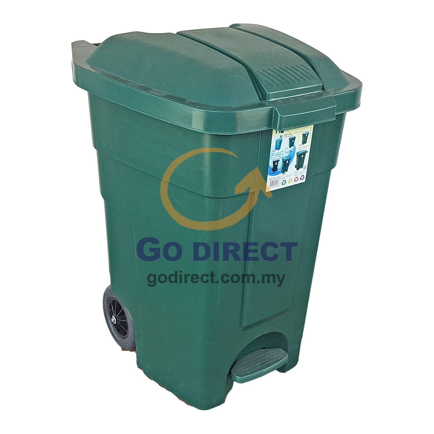 TOYOGO 86L Plastic Step Dustbin (1008) Malaysia