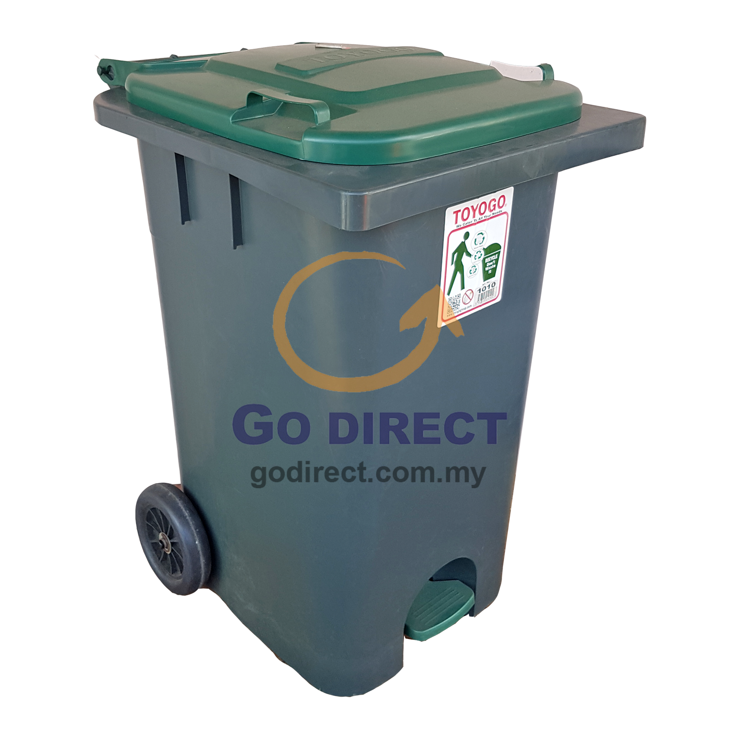 240L Step Plastic Dustbin (1010) Malaysia