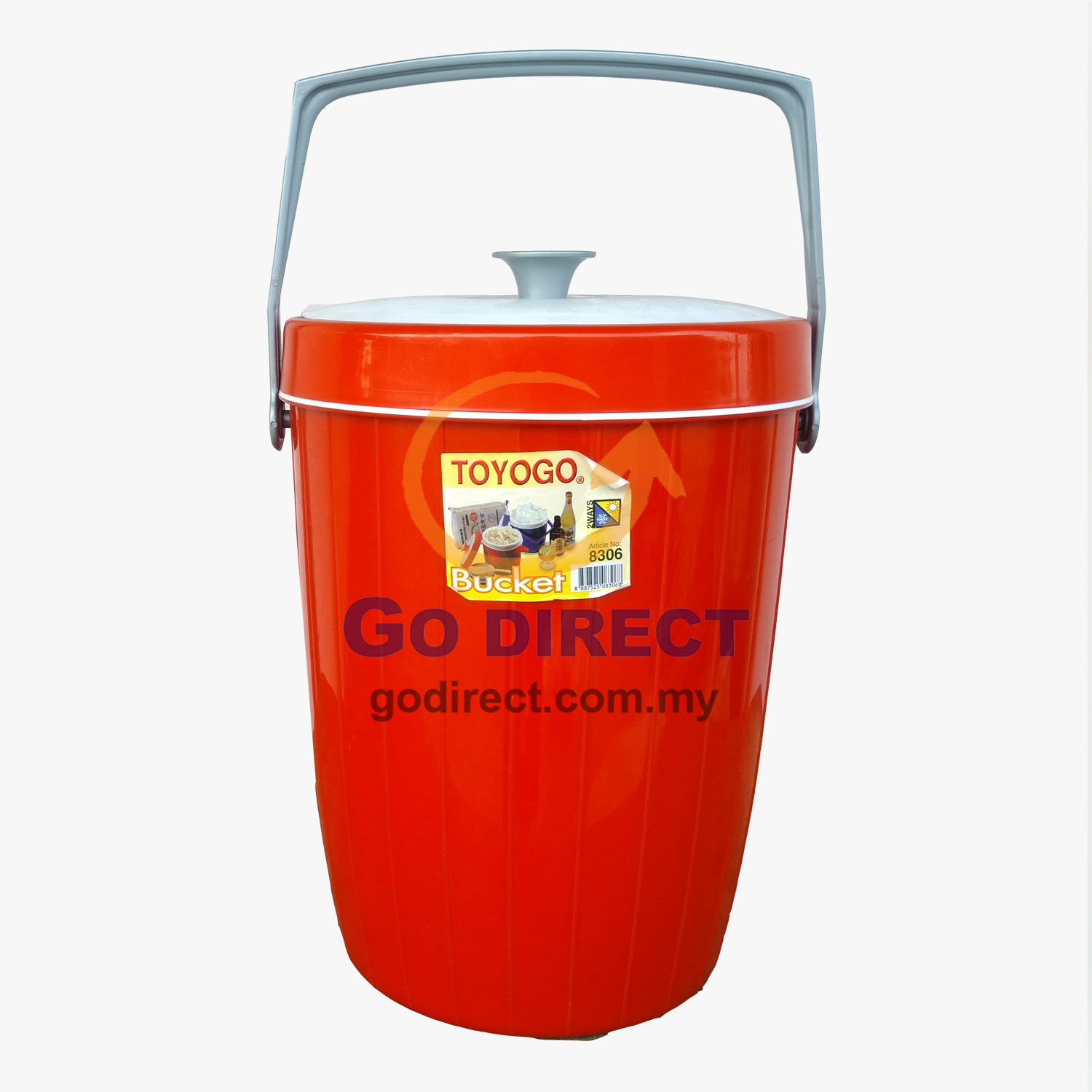 TOYOGO 21L Plastic Hot/Ice Bucket (8306) Malaysia