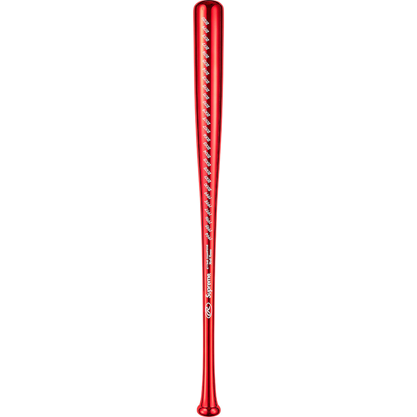 SUPREME RAWLINGS CHROMES MAPLE WOOD BASEBALL BAT SS21球棒