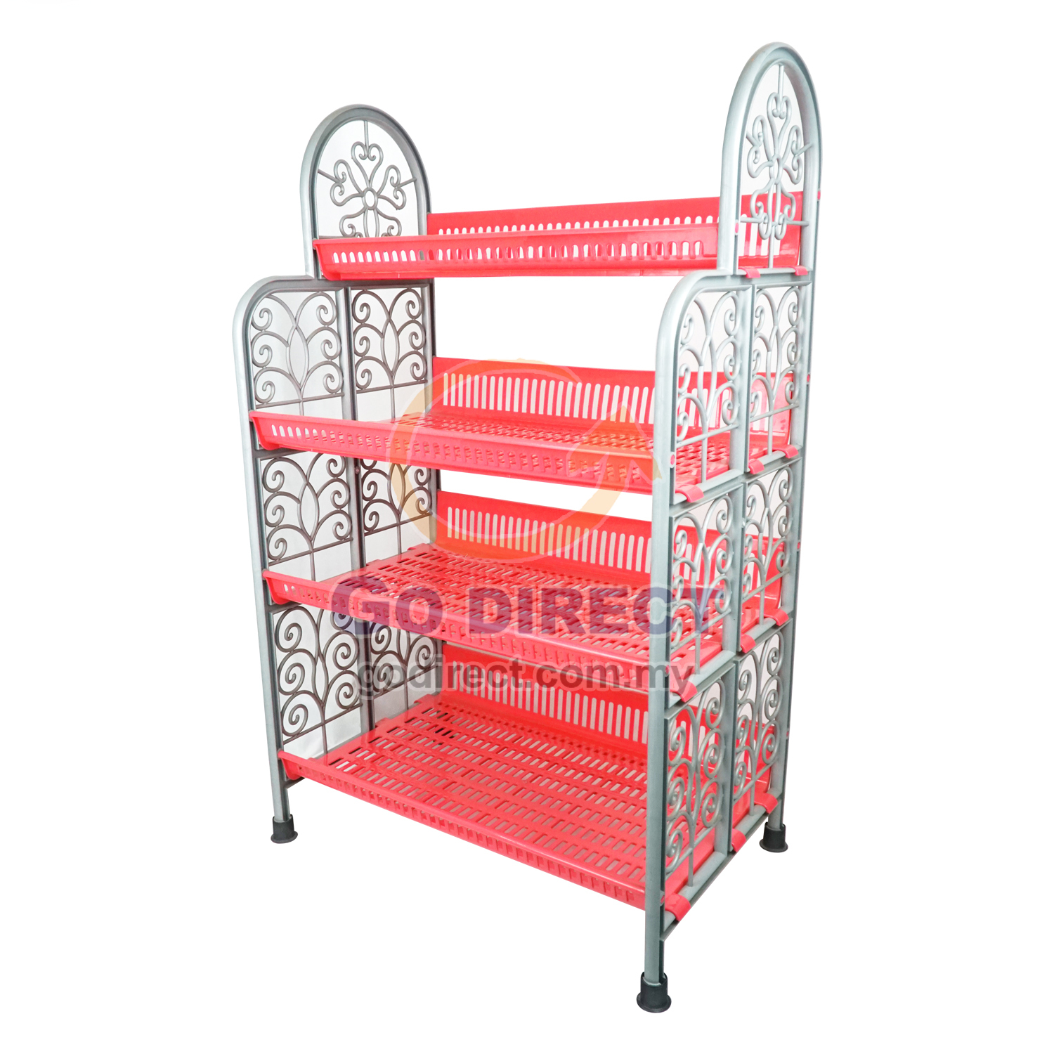TOYOGO 4 Tiers Plastic Rack (997-4) Malaysia