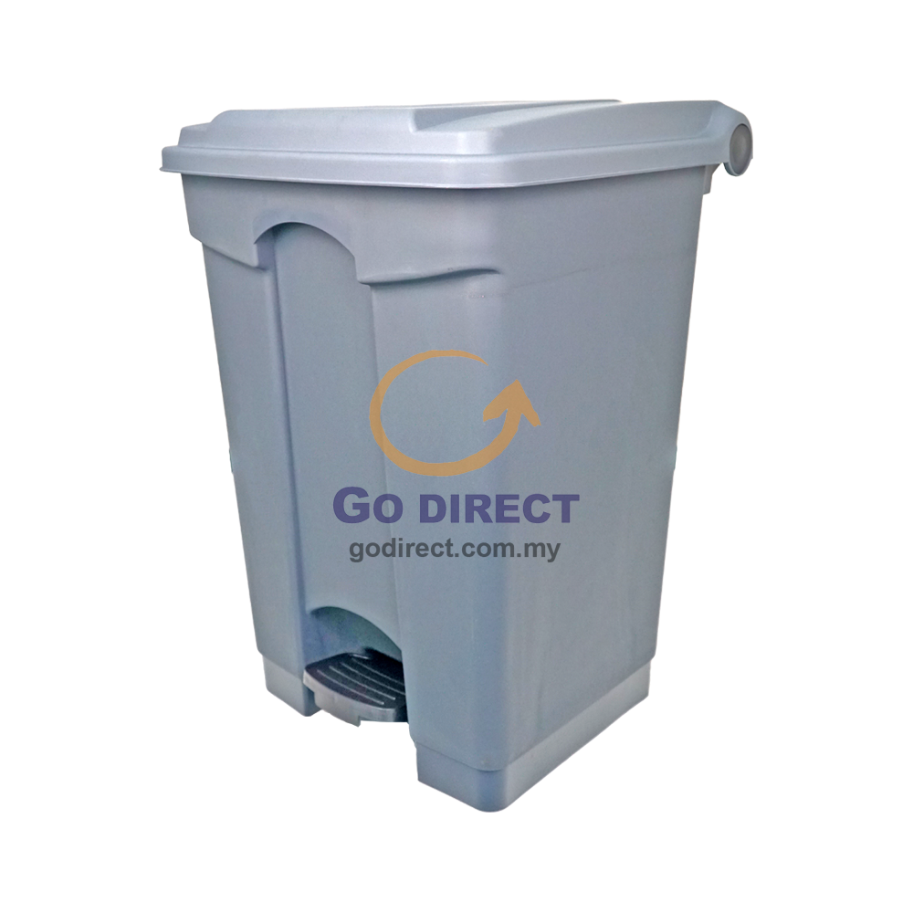 45L Plastic Step Dustbin Malaysia (9141) | Go Direct
