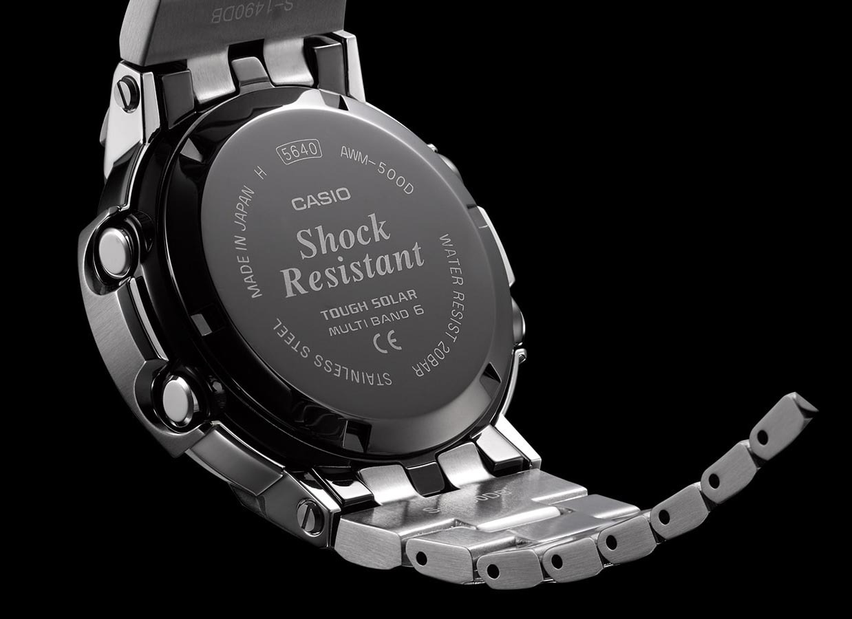 Buy Casio G-Shock AWM-500D-1A8 Full Metal Solar Watch Buy Casio G-Shock AWM-500D-1A8 Full Metal Solar Watch