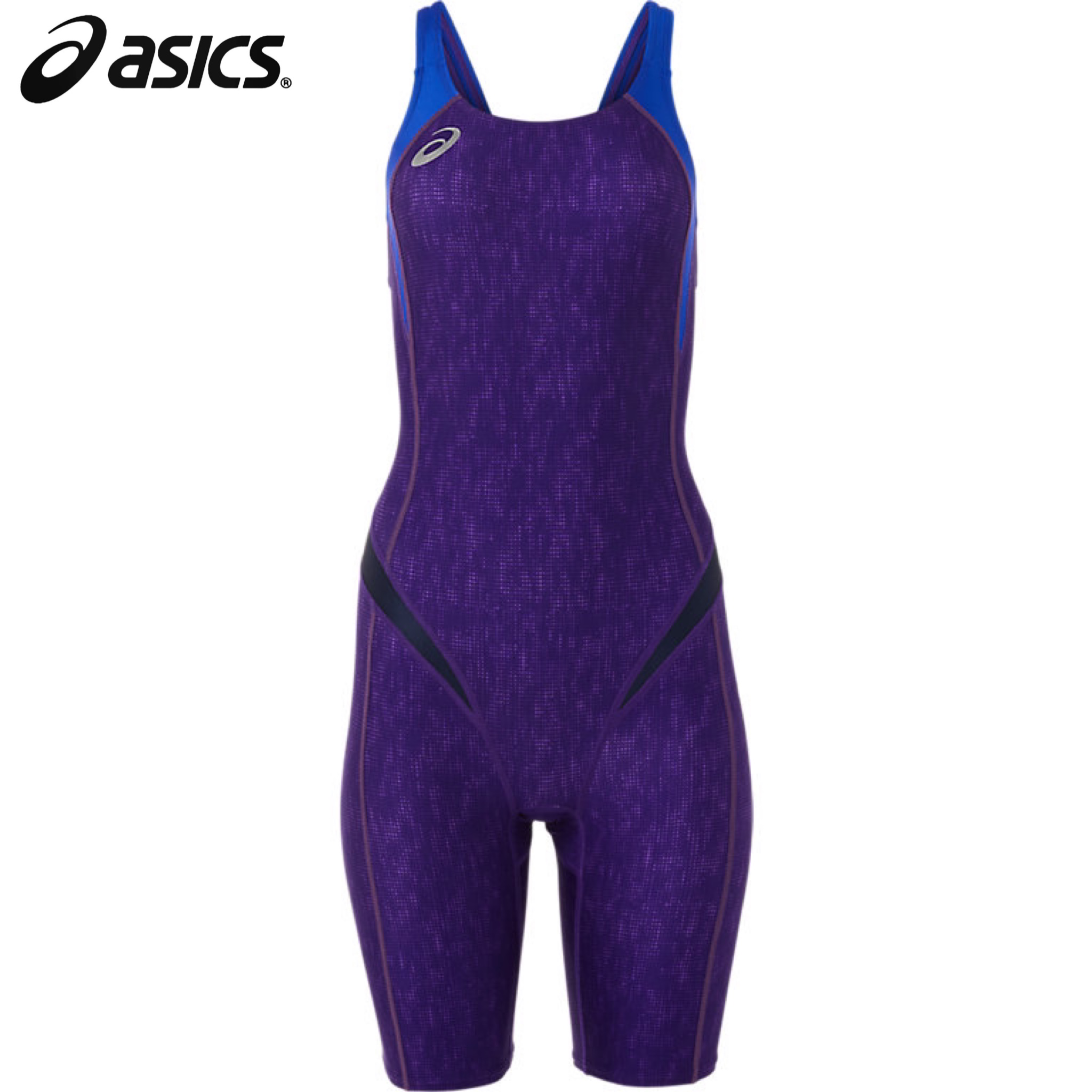 【💥日本直送】Asics 女士連體泳衣 平腳緊身 訓練用 多碼 日本直送 紫色