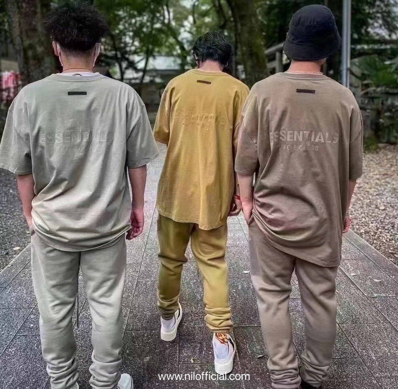 FOG Essentials 新款配色 背後字體Logo 短袖 T