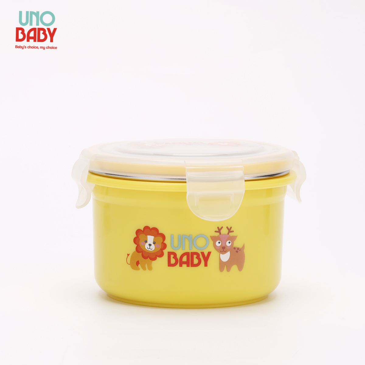 Uno Baby - 幼兒不鏽鋼保鮮盒 460毫升
