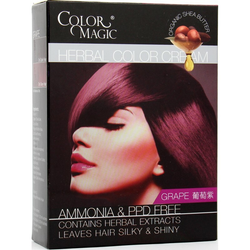Color Magic 染髮小仙 (葡萄紫) - 黑髮染髮系列