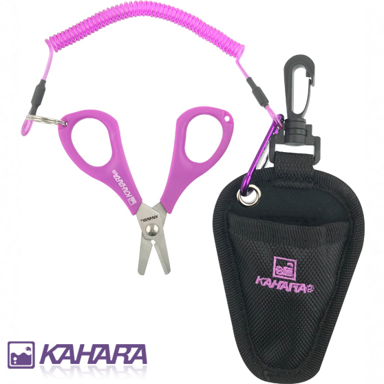 KAHARA PE Line Scissors PLUS Purple
