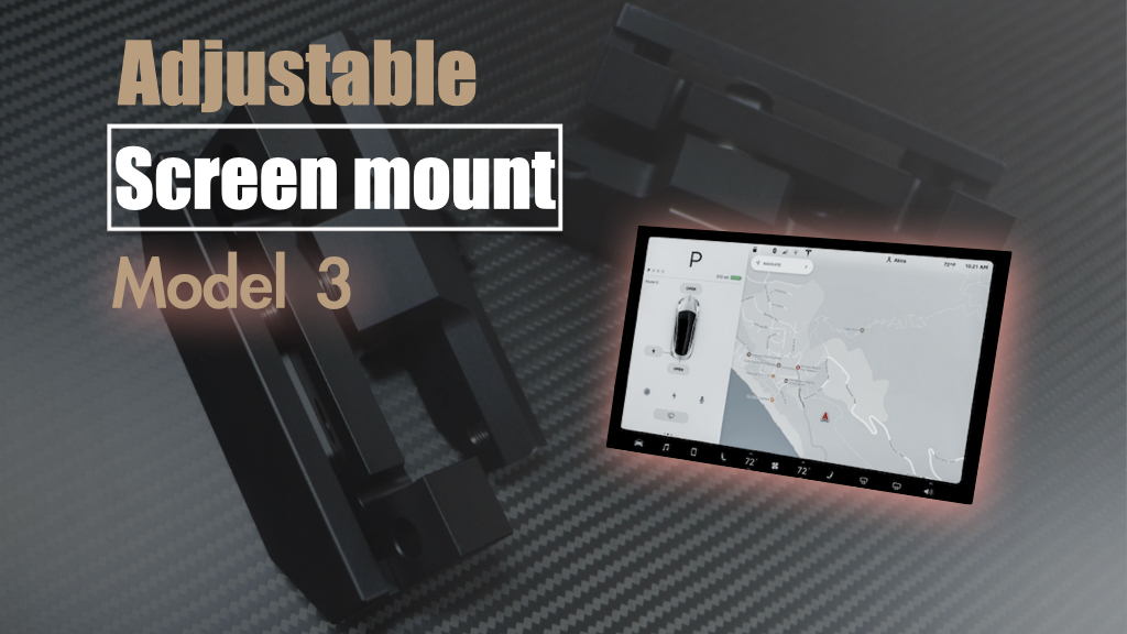 Tesla Model 3 Adjustable screen mount