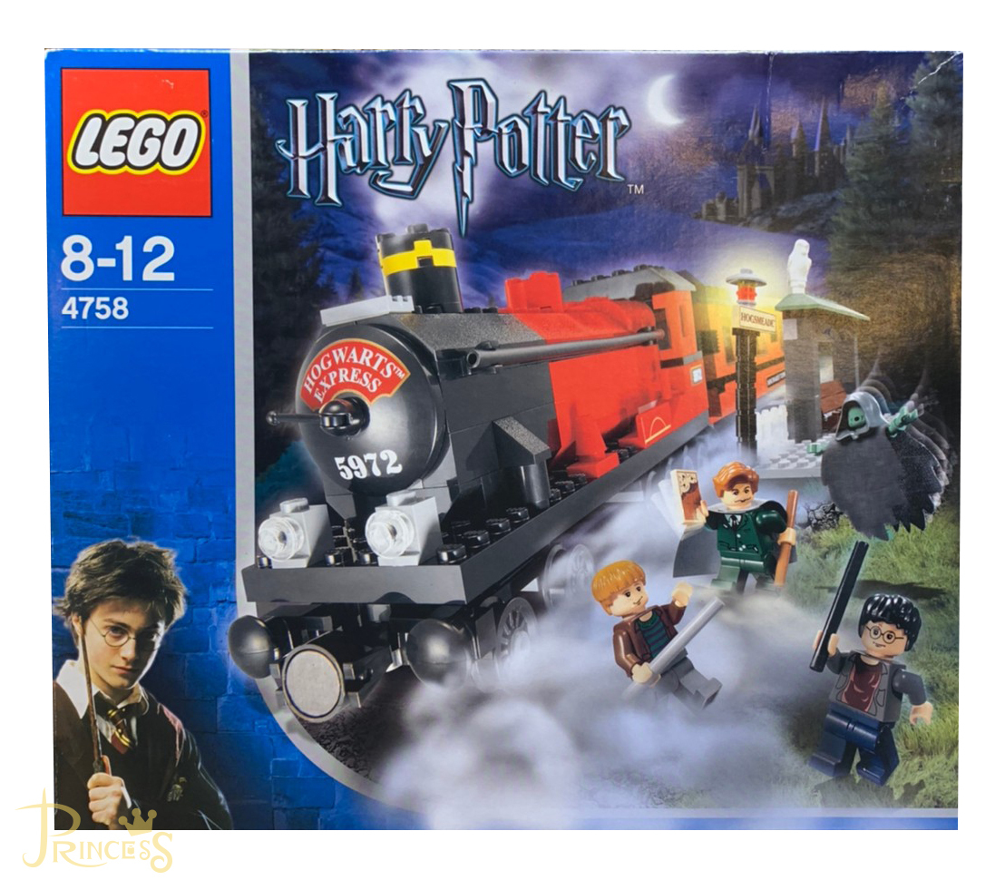 公主樂糕殿 LEGO 樂高 4758 火車 哈利波特 催狂魔 霍格華茲特快列車 絕版 盒裝 B1