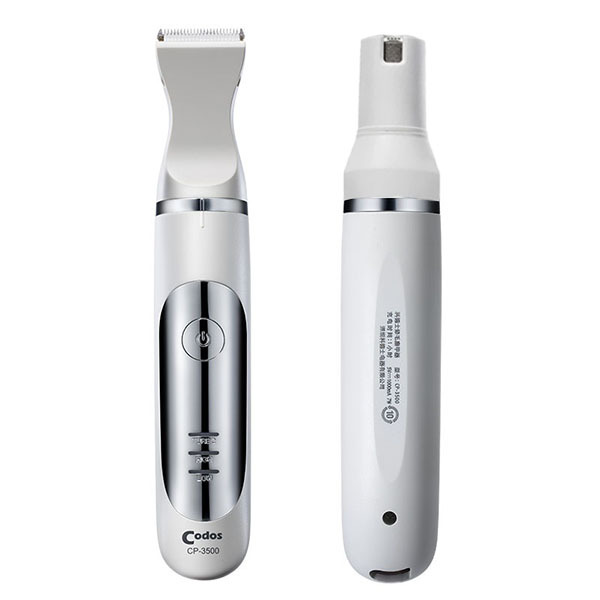 Codos CP-3500 專業二合一寵物電鏟+磨甲器│充電式│一機兩頭貓狗剃毛修甲│CP-5200升級版