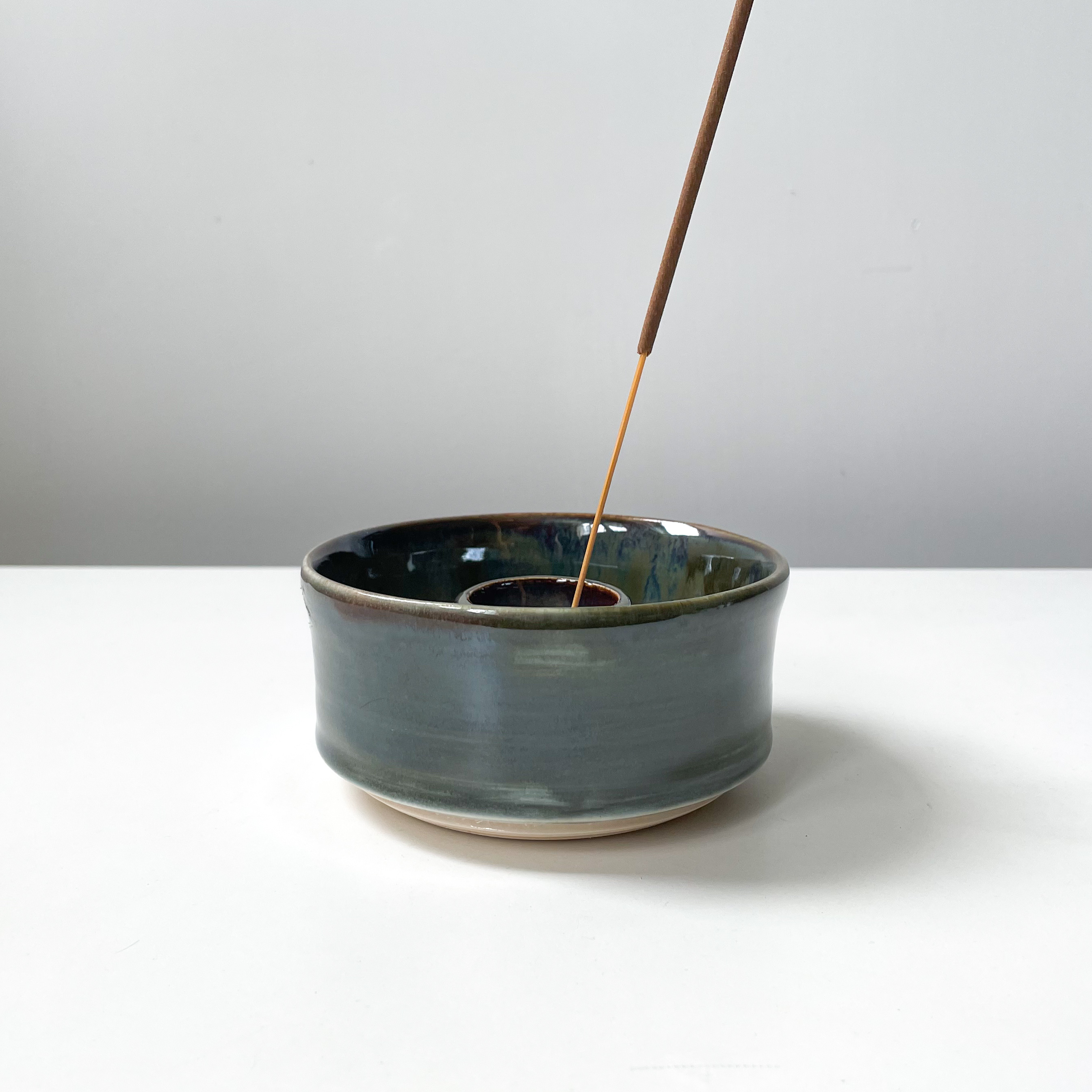 '三才, Handmade Ceramics Incense Container