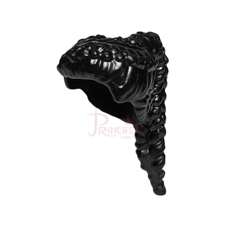 公主樂糕殿 LEGO 樂高 60307 CITY 頭髮 長髮 馬尾辮 黑色 69857 A263