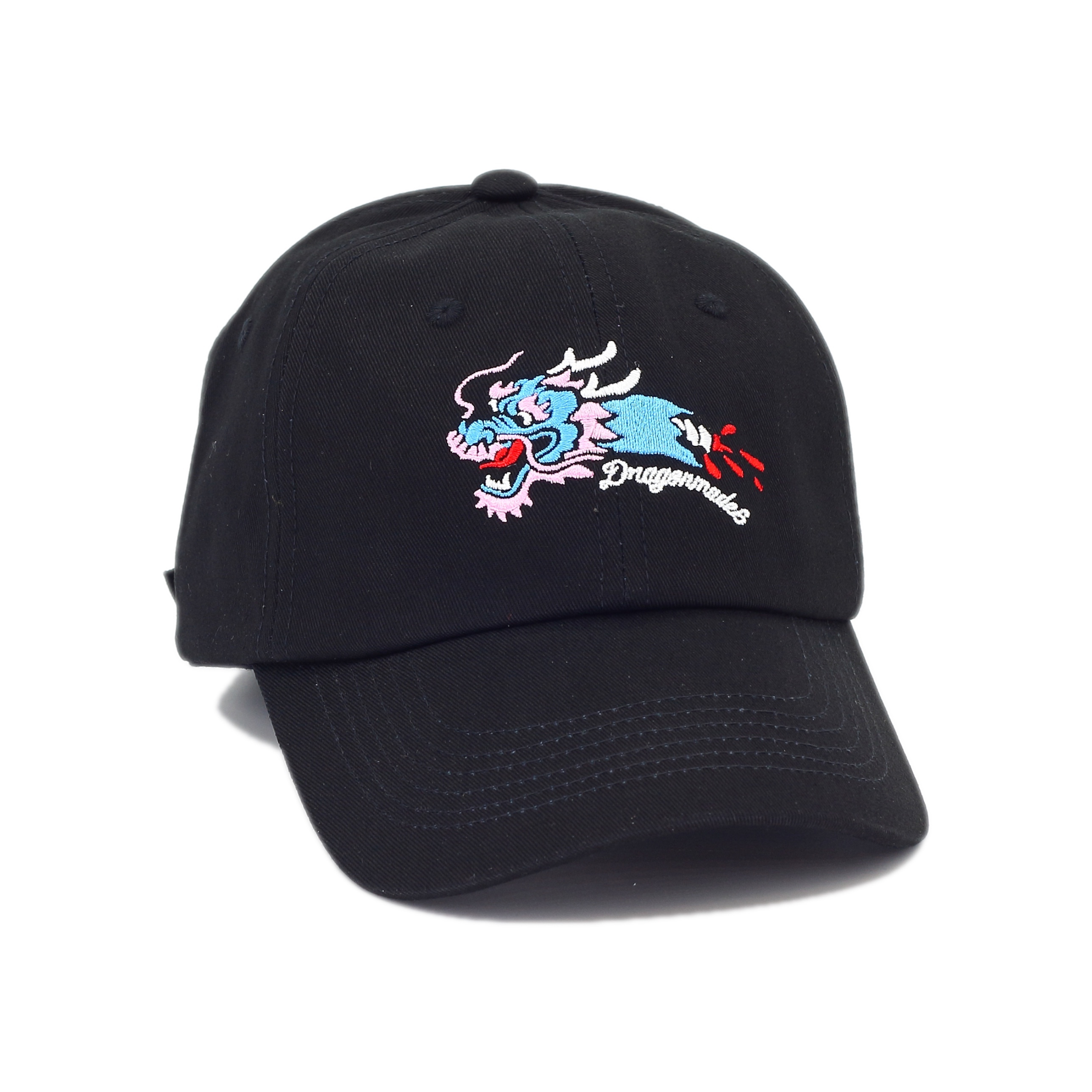 Dragon Made 8 - Flying Dragon Head Cap Black