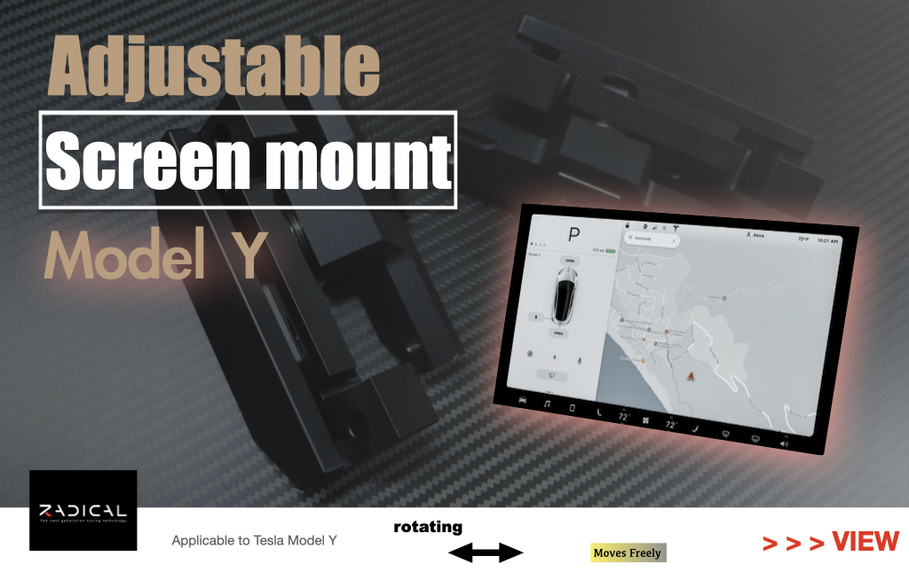 Tesla Model Y Adjustable screen mount