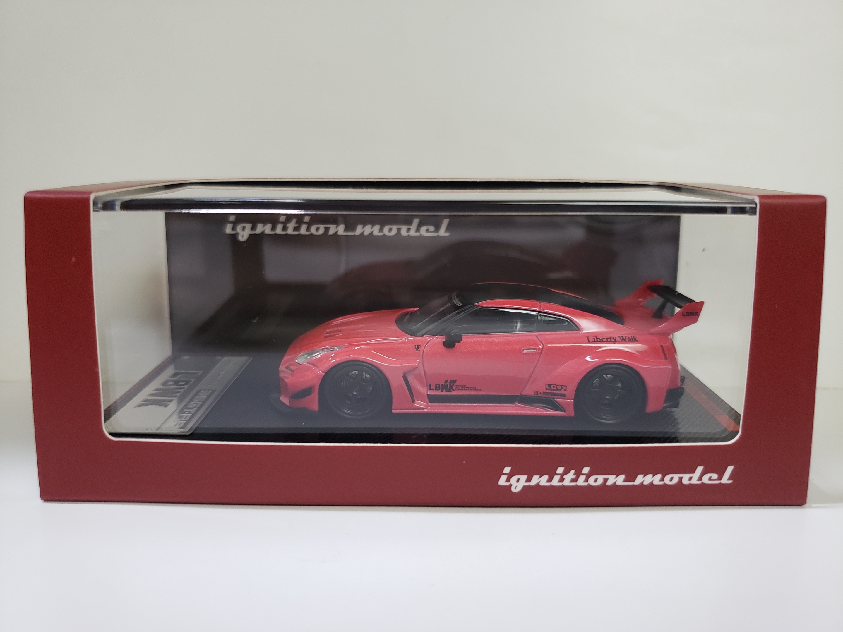 Ignition Model IG2382 1/64 LB Works 35GT-RR Pink