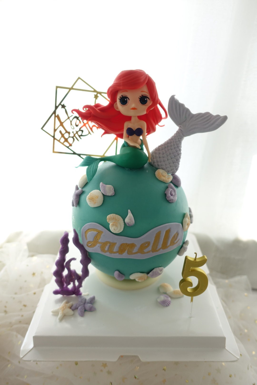 Ariel Bombshell Cake