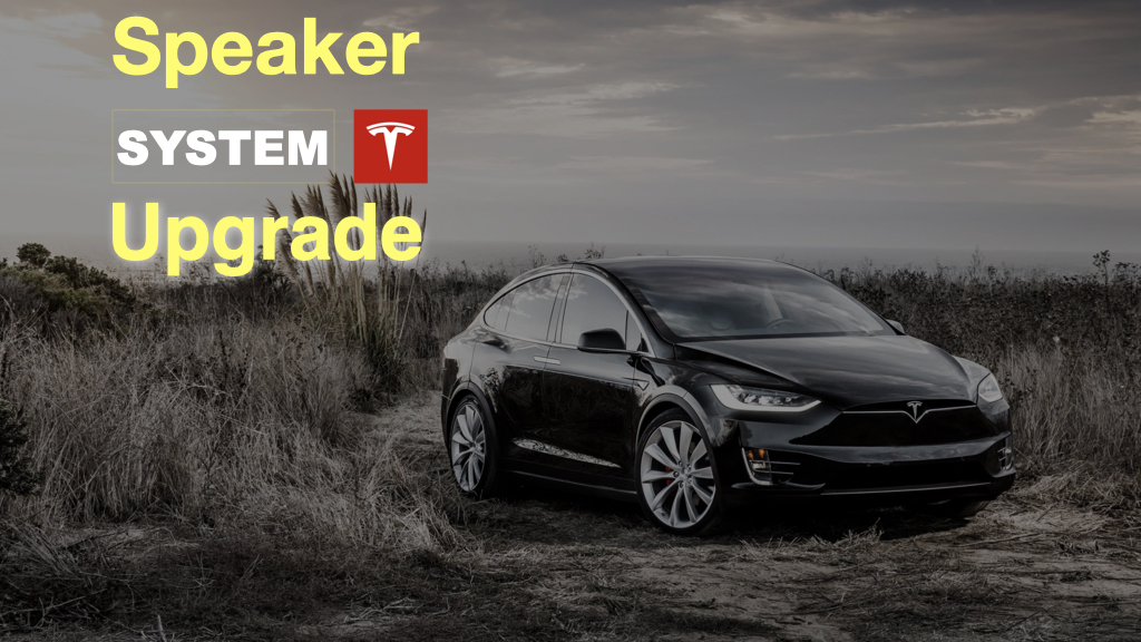 Tesla Model X Speaker System Upgrade
