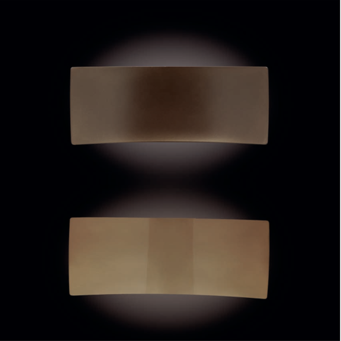 Oluce 義大利 Lens 壁燈 - Gold / Bronze