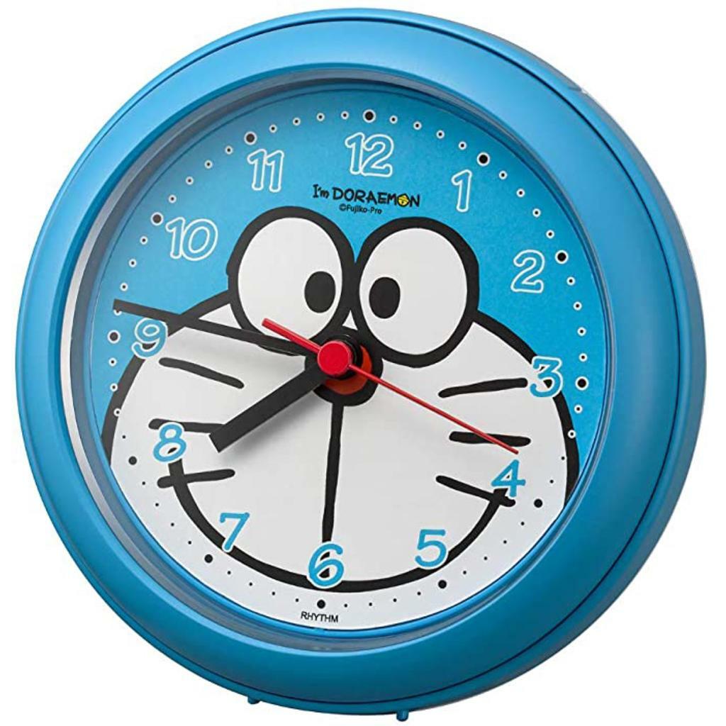 【💥日本直送】DORAEMON 哆啦A夢 時鐘 掛鐘 鬧鐘 藍色 浴室可用 叮噹