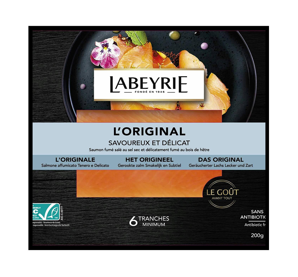 法國 LABEYRIE 挪威 煙燻鮭魚 smoked salmon
