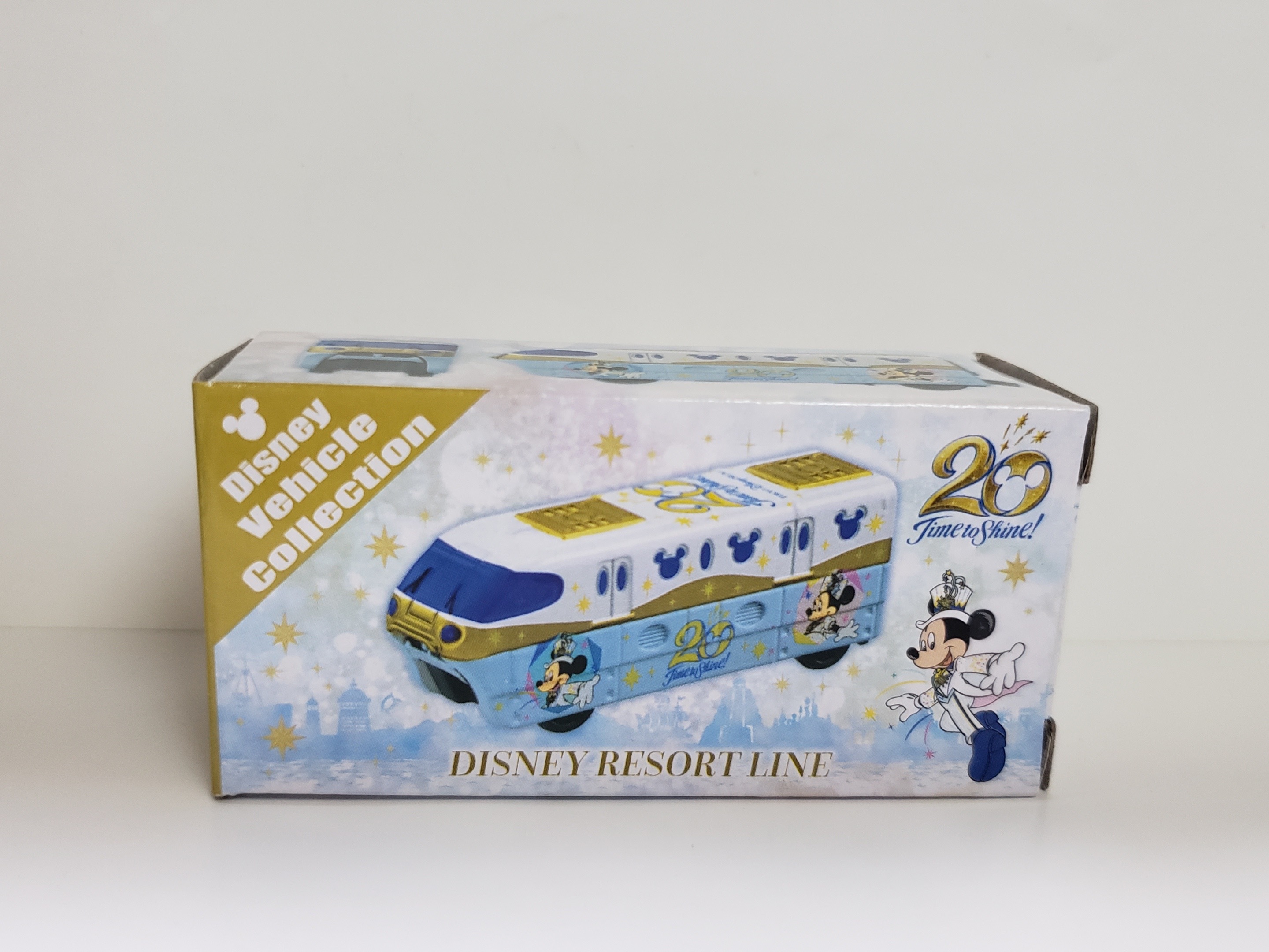 Tomica Tokyo Disney Resort Line 20th Anniversary Time t