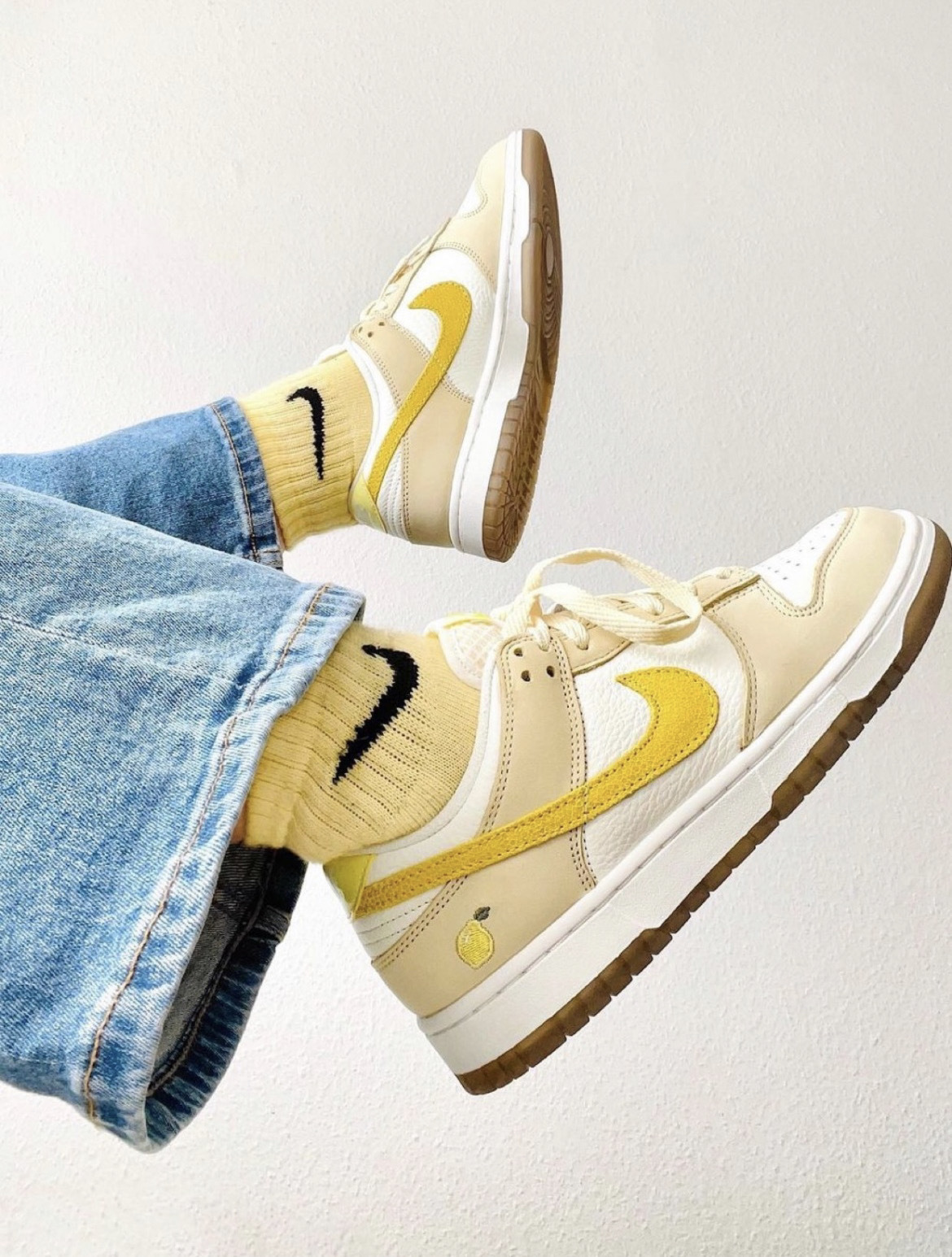 NIKE DUNK LOW “LEMON DROP” 檸檬 刺繡