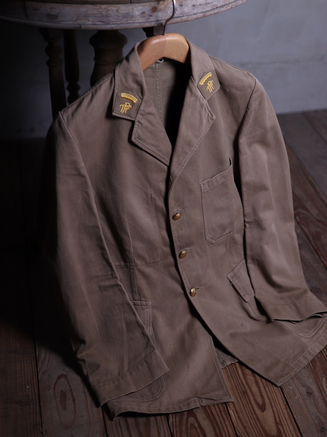 1950's French Postman Summer Jacket / 法國郵差工作夾克