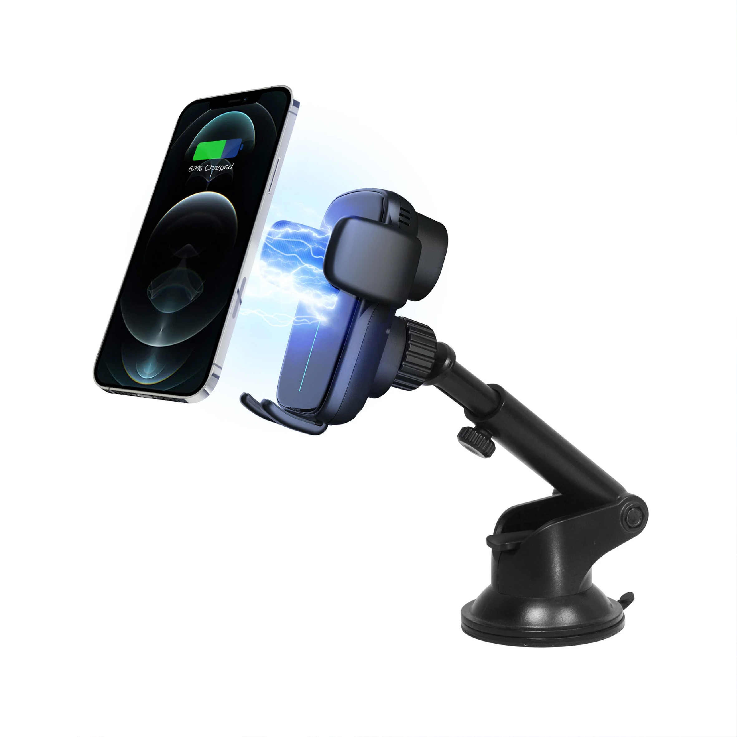 Capdase AA Power Fast Wireless Charging Auto-Clamp & Au