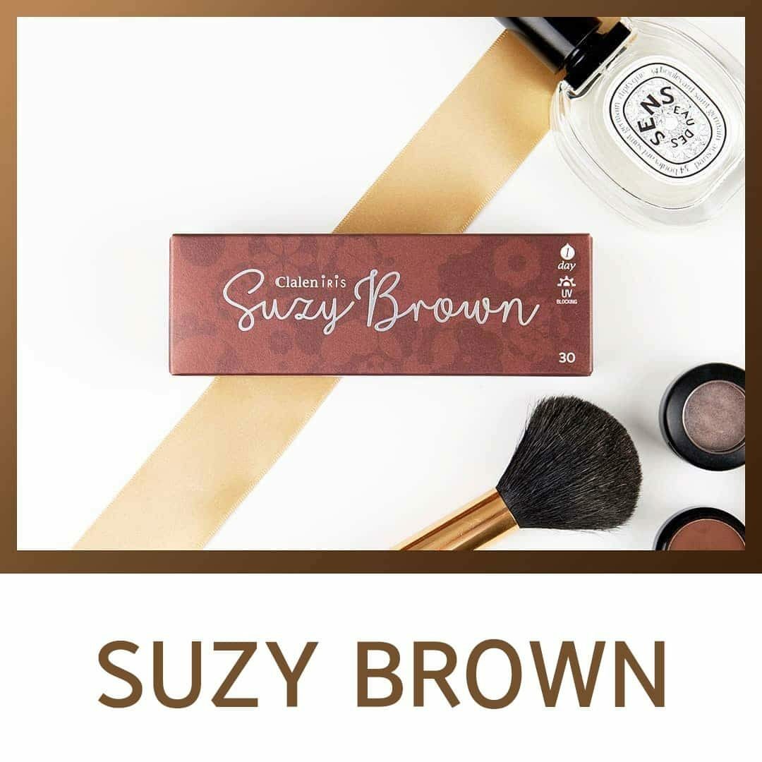 Clalen Iris One Day Suzy Brown 2片