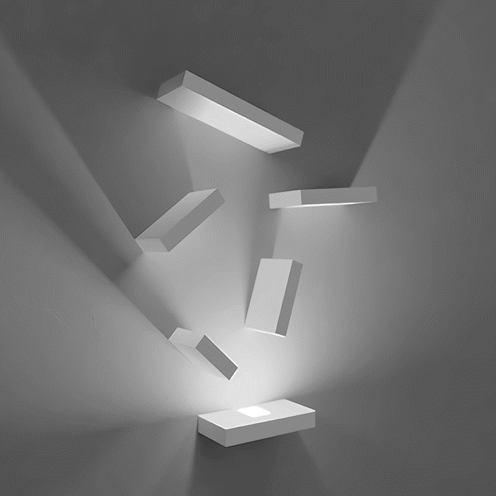 VIBIA 西班牙 Set 壁燈 - Mink / White