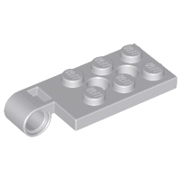 LEGO零件 樞紐 2x4 43045 淺灰色 6256117