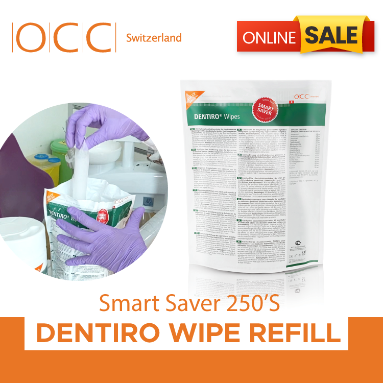 Dentiro Wipe Smart Saver Refill - 250's