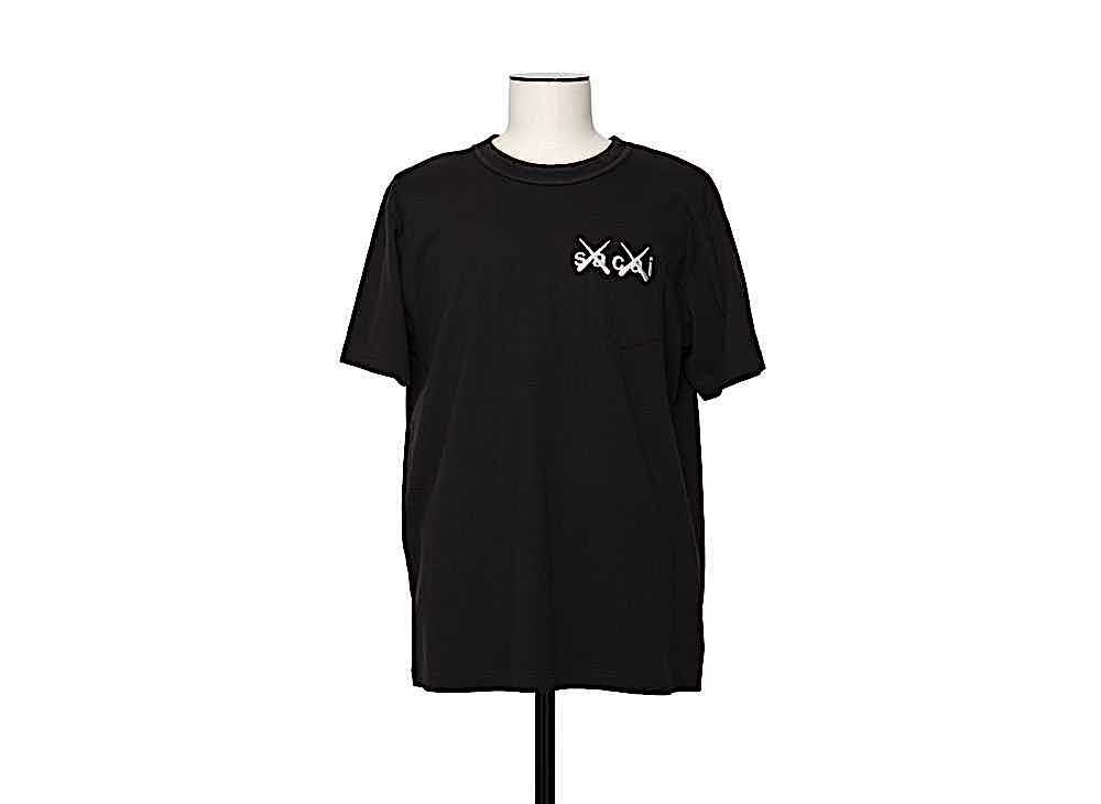 sacai KAWS Embroidery T-Shirt