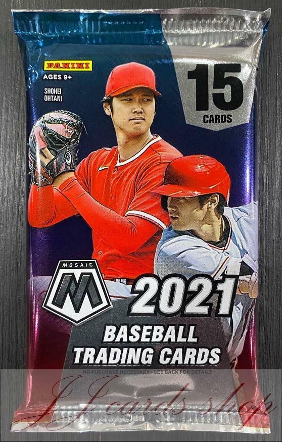MLB 2021 Panini Mosaic Baseball 馬賽克系列 棒球卡 卡包