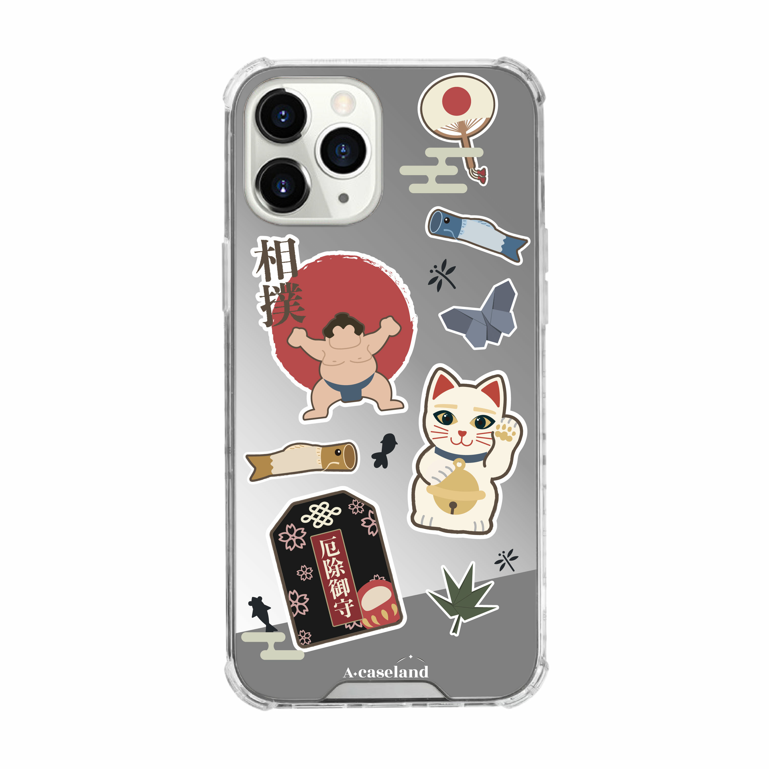 日本 Sticker Style 鏡面手機保護殻