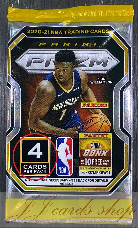NBA 2020-21 Panini Prizm RETAIL 美國零售通路版 籃球卡 卡包