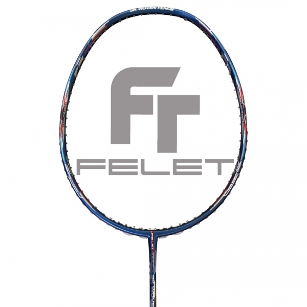 FELET 3K WOVEN FENCE BADMINTON RACKET(伍家朗球拍)