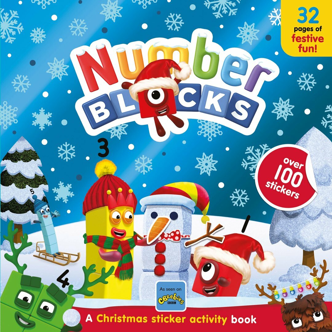 Numberblocks Christmas Sticker ctivitiy Book