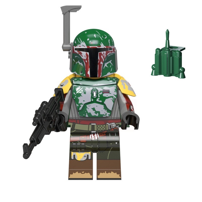 Cobb Vanth Boba Fett Armor Star Wars Custom Minifigures Minifigs Fit Lego WM2218